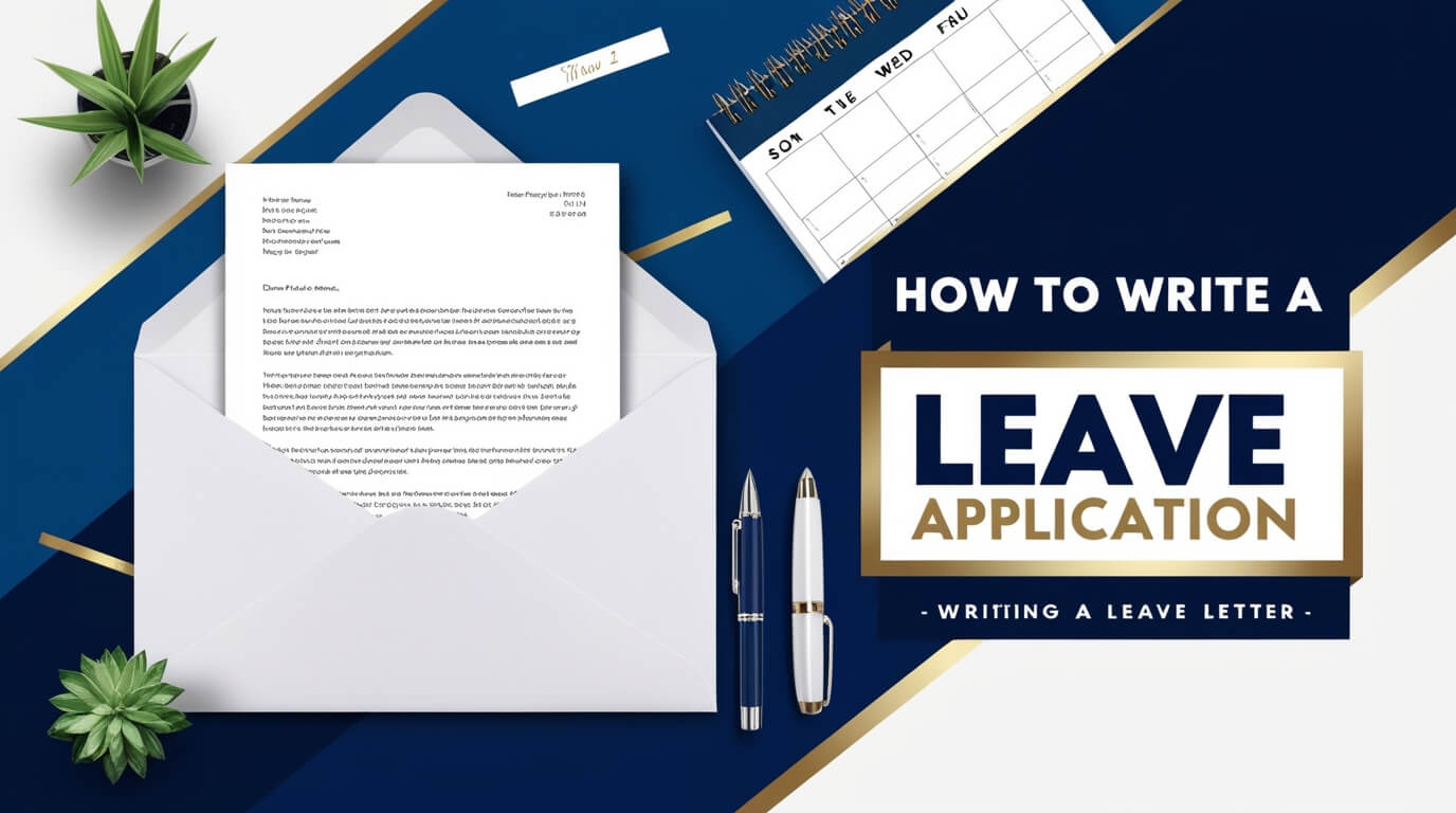 How to Write a Leave Application For School/college/ office
