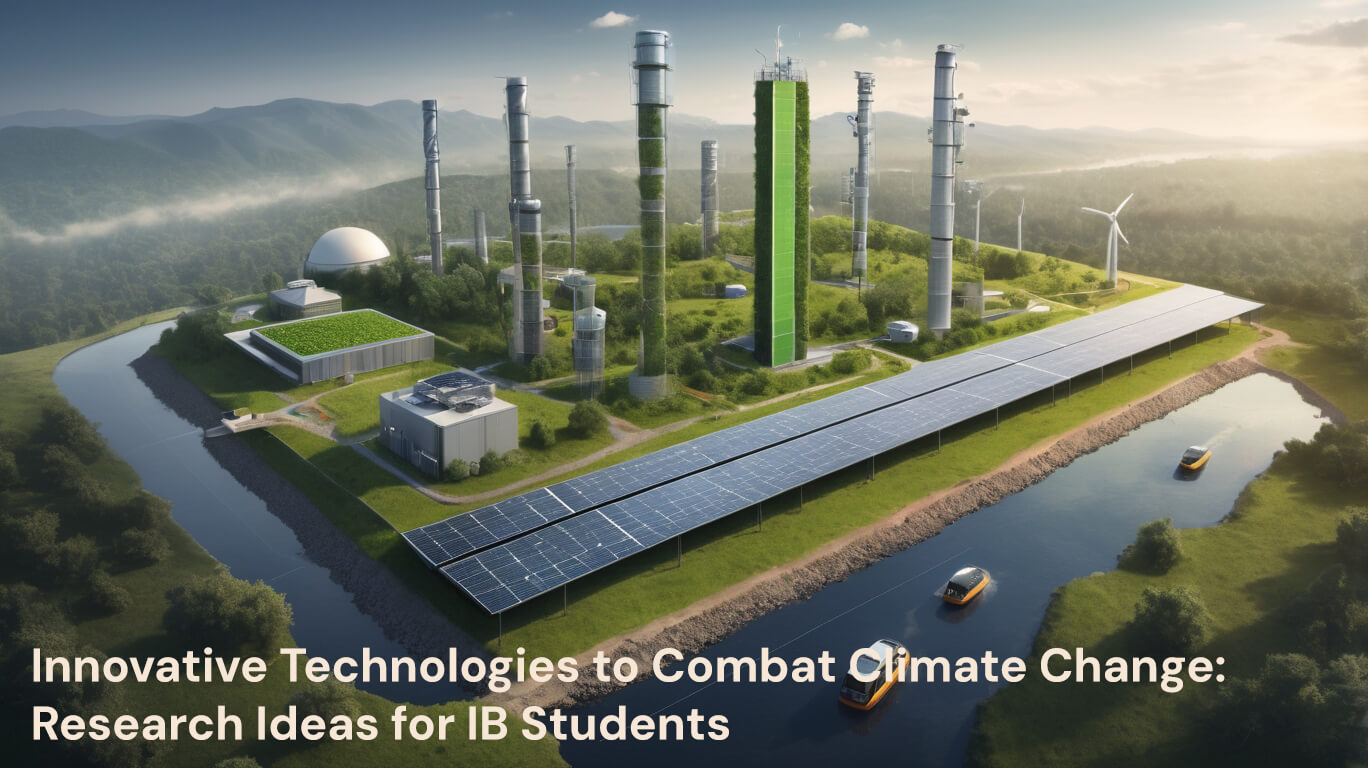 Innovative Technologies to Combat Climate Change: Research Ideas for IB ...